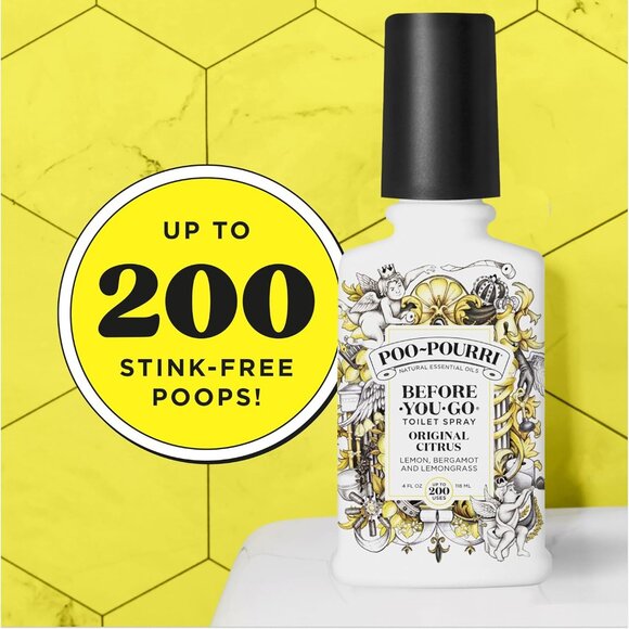 Poo-Pourri | Other | 225 Poopourri Beforeyougo Spray Original Citrus 4 ...